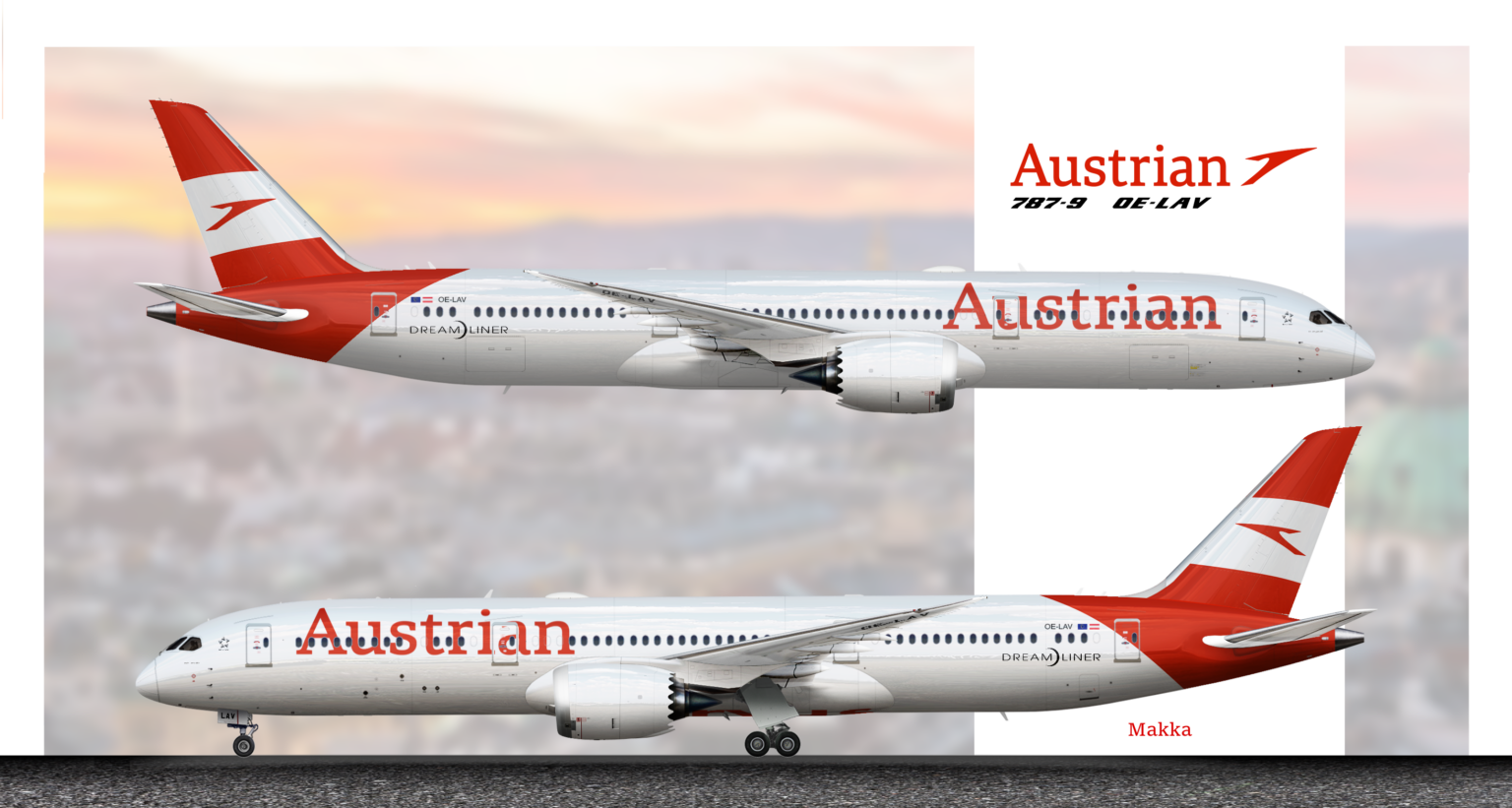 Austrian Airlines Boeing 787 - Routen, Kabine und Flotte - The Travel ...